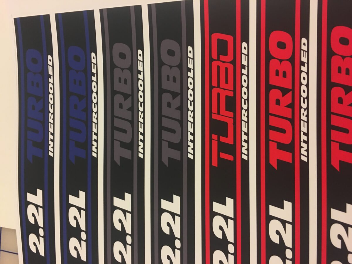 88-92 F2T INTAKE DECAL – Exile Autoworx