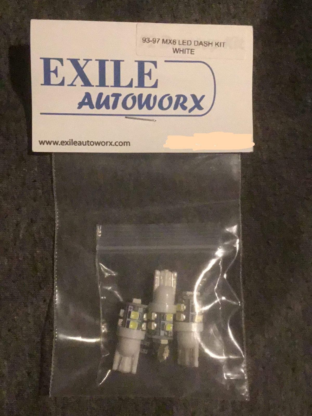 93-97 MAZDA MX6 DASH LED KIT – Exile Autoworx
